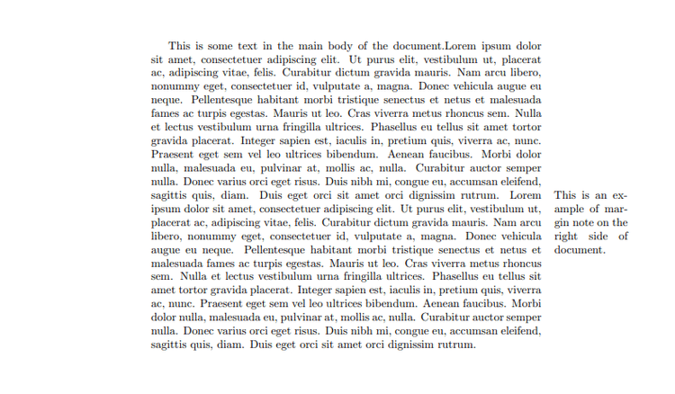 Footnotes and Margin Notes - TexReady Documentation